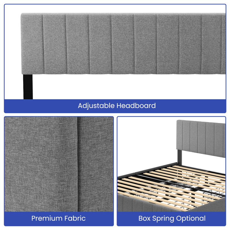 Latitude Run® Tanesa Upholstered Storage Bed | Wayfair