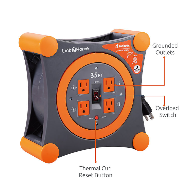 Link2Home 10 Amps Tamper Resistant Combination Outlet & Reviews | Wayfair