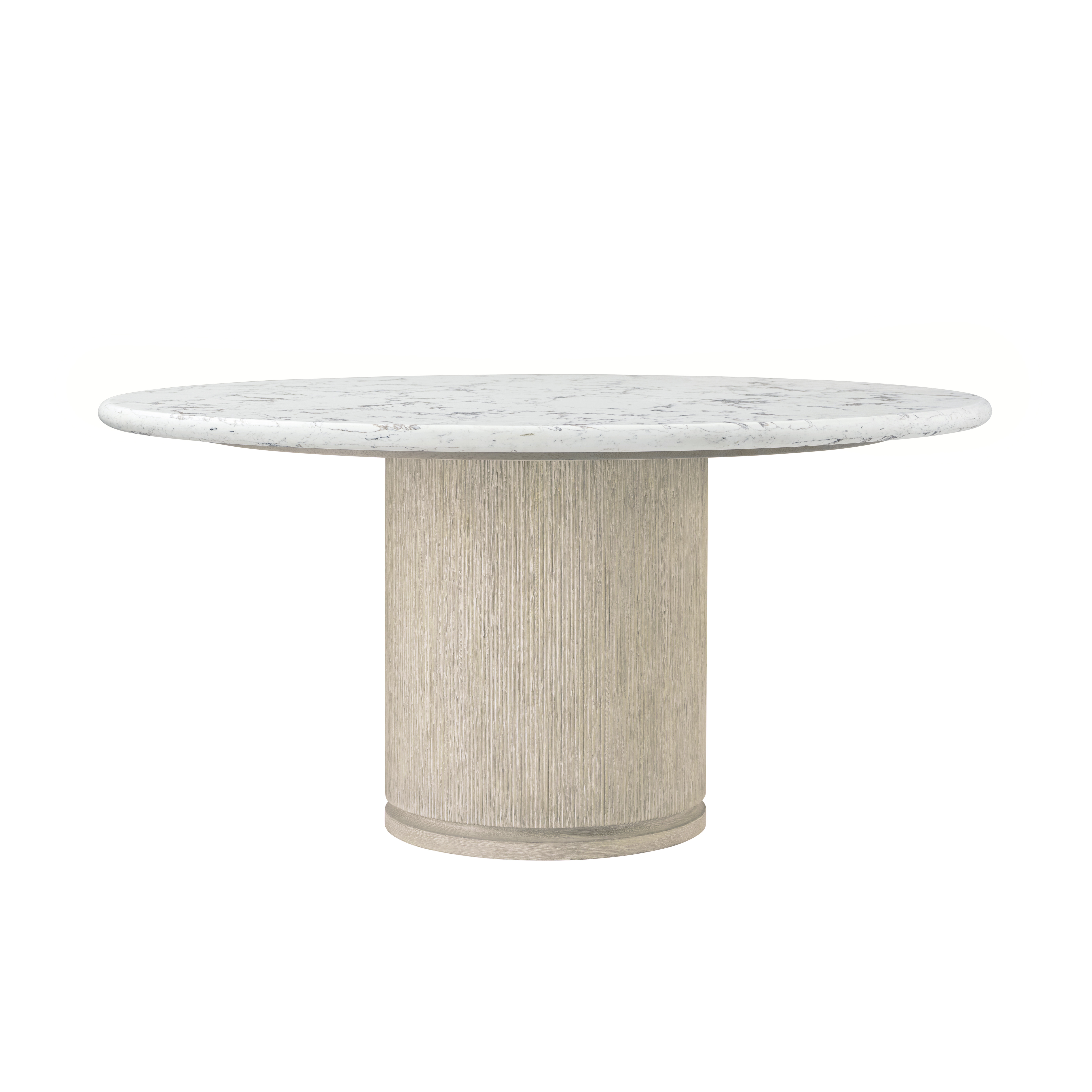 Theodore Alexander Horizon Round Quartz Dining Table | Wayfair