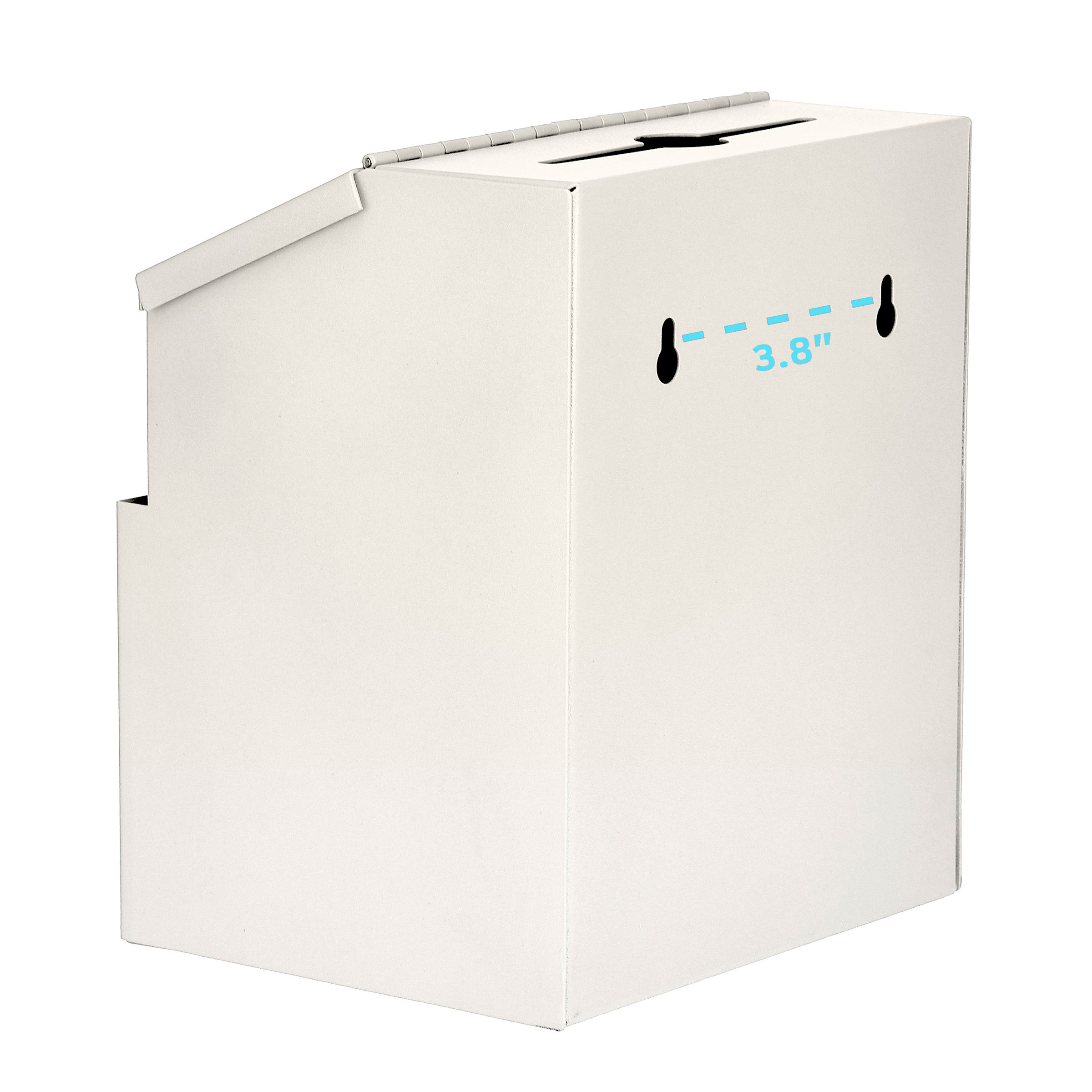 AdirOffice Wall Mountable Steel Locking Suggestion Box, with Suggestion ...
