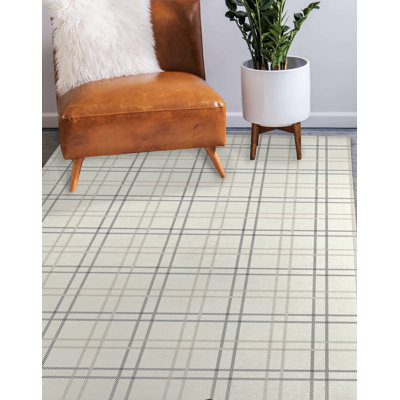 Gracie Oaks Mungovan Plaid Rug | Wayfair