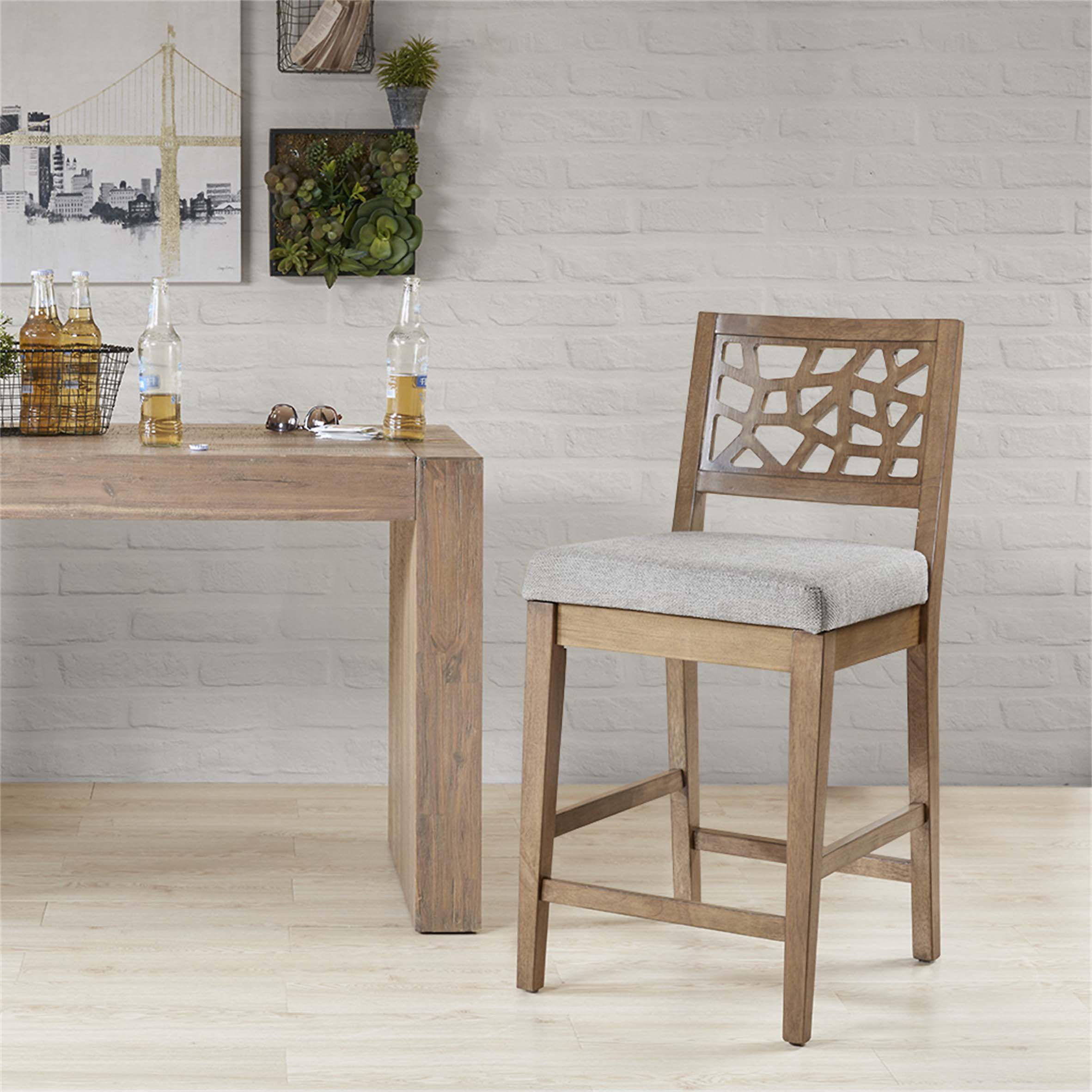 Gracie Oaks Counter Stool, Barstool, Counter Height Chair | Wayfair