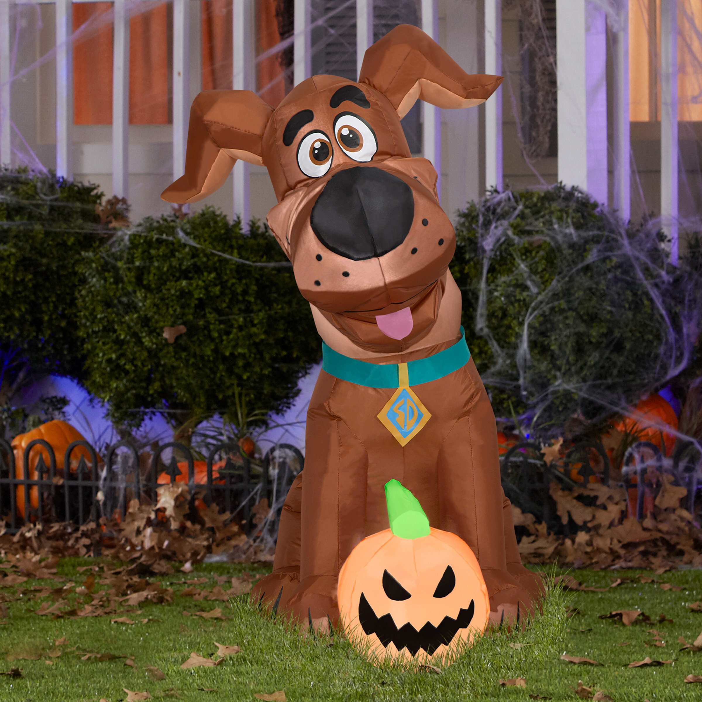 National Tree Company 42" Inflatable Halloween Scooby Doo | Wayfair