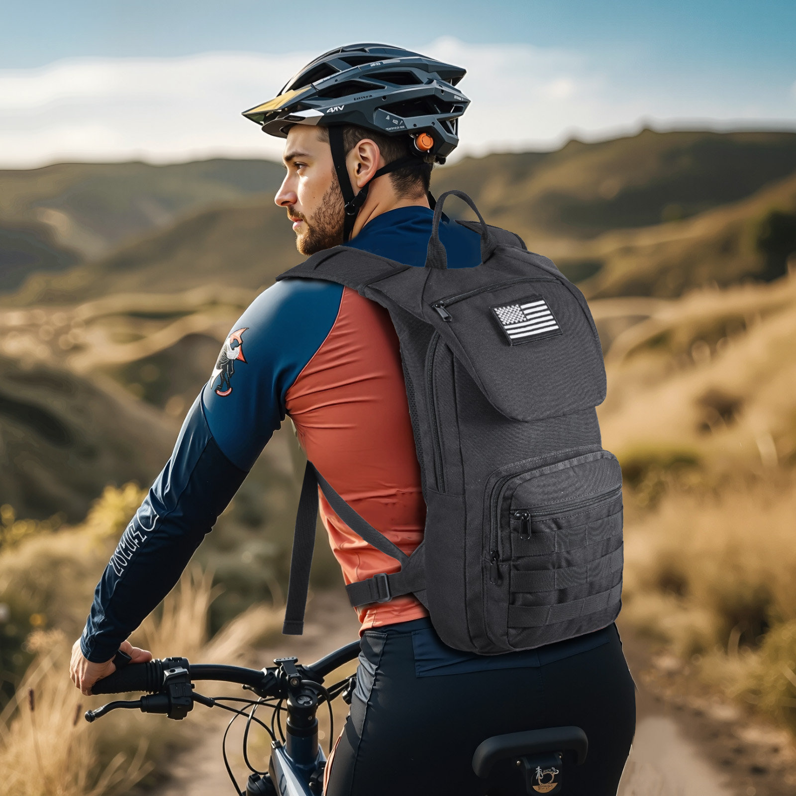 Stellweilan Tessberg Tactical Molle Hydration Pack Backpack 3L Water ...