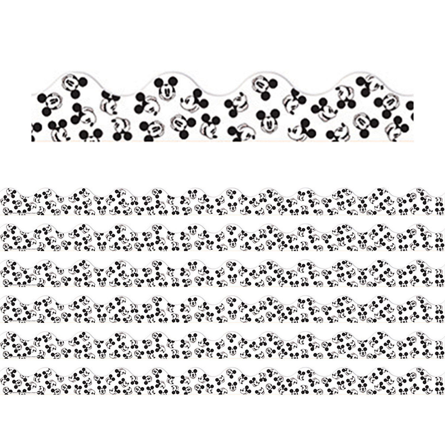 Eureka Classroom Mickey Mouse Throwback Tossed Mickeys Deco Trim Set ...