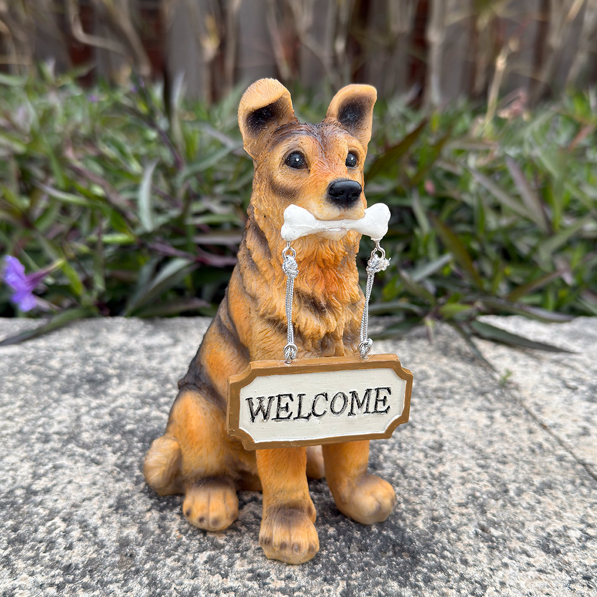 Winston Porter Welcome Sign For Garden Pets And Puppies - Wayfair Canada