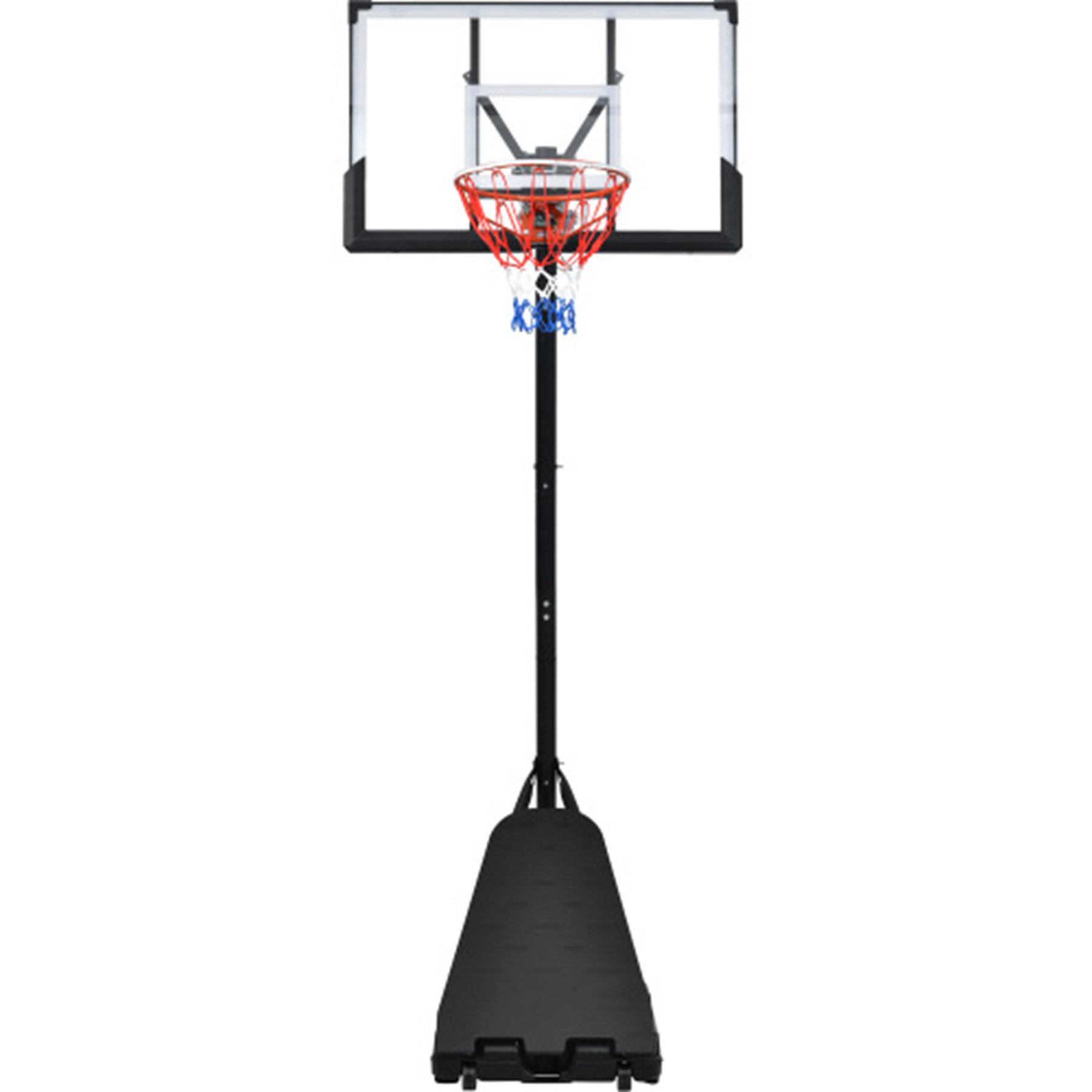 DAMALU Portable Basketball Hoop Basketball System Height Adjustable for ...
