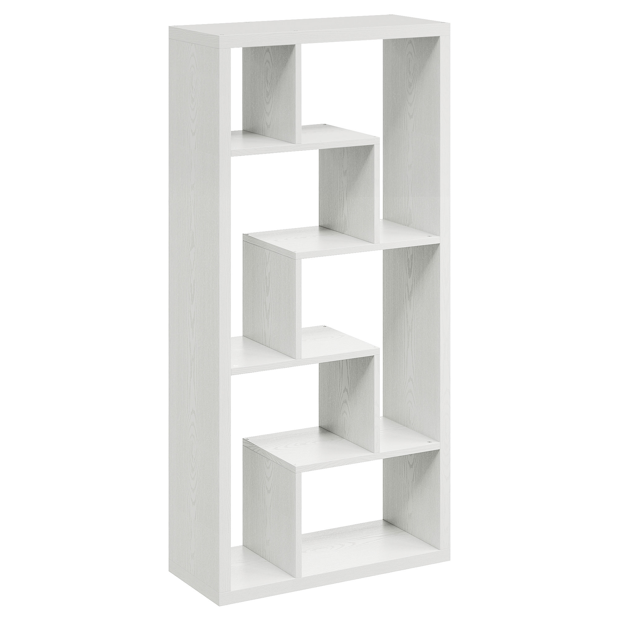 Ebern Designs 6 Cube Storage Bookcase, Open Shelf Simple Compartment ...