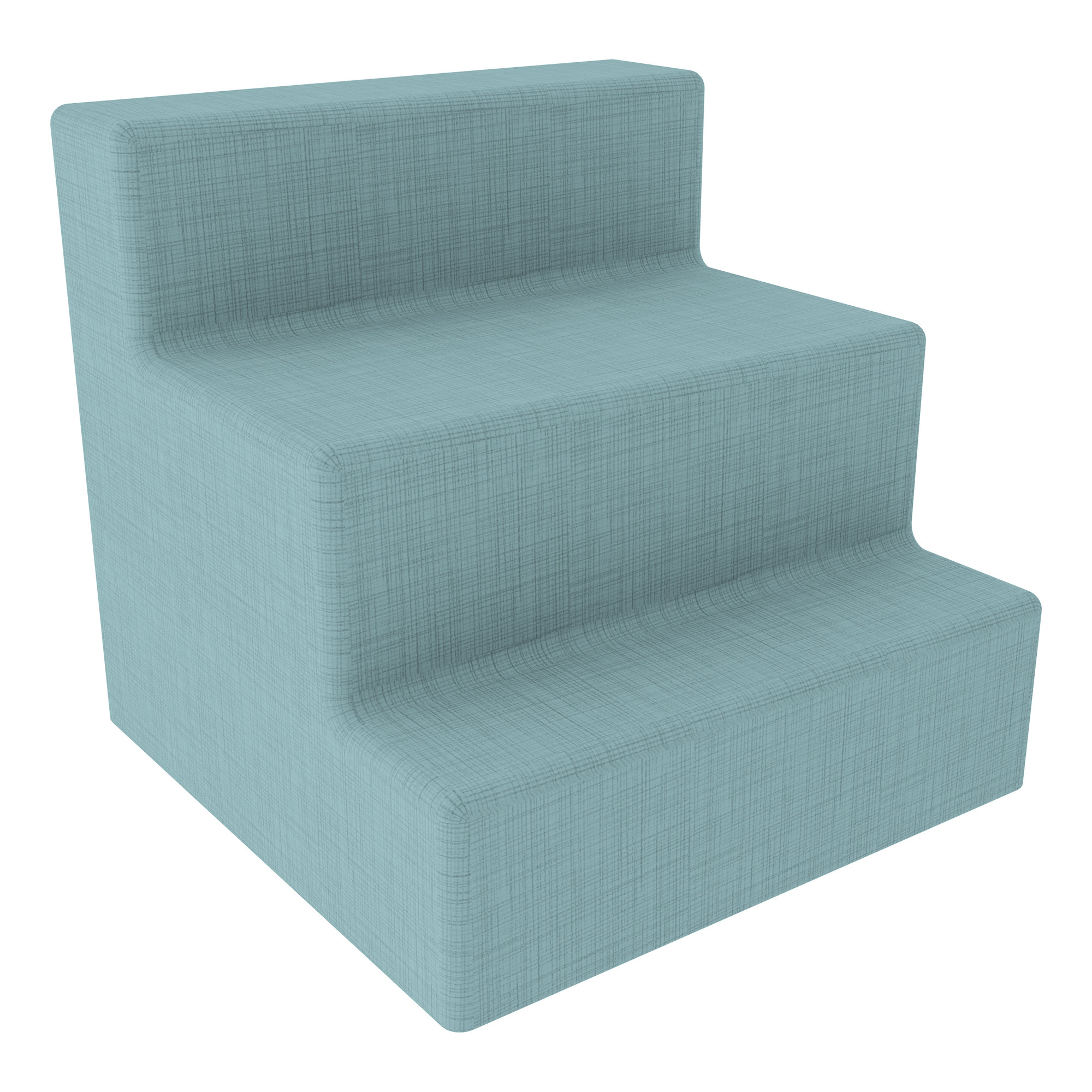 Learniture Shapes Series II Vinyl Block Soft Seating - Three-Tier Step ...
