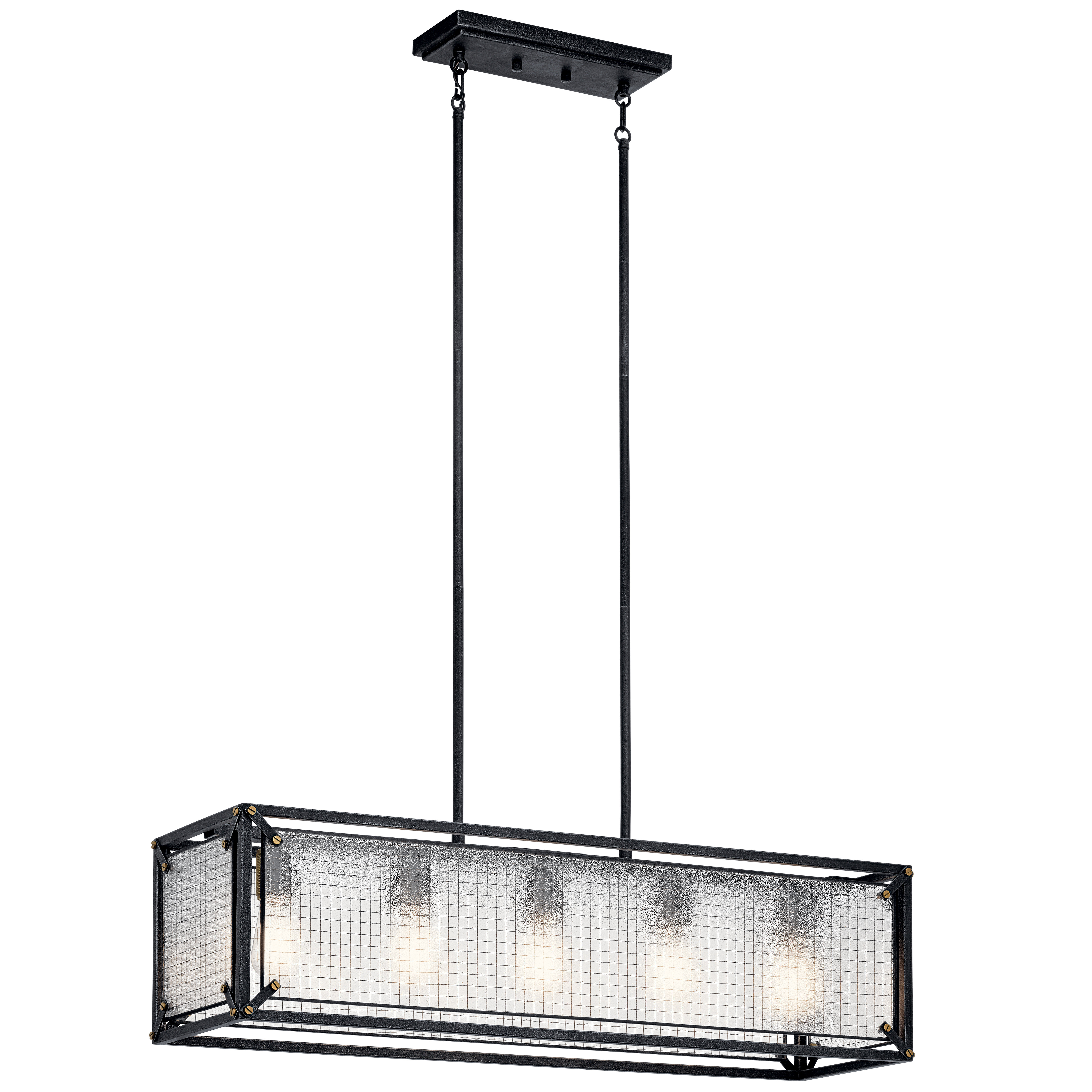 Williston Forge Sayler 5 - Light Kitchen Island Linear Pendant | Wayfair