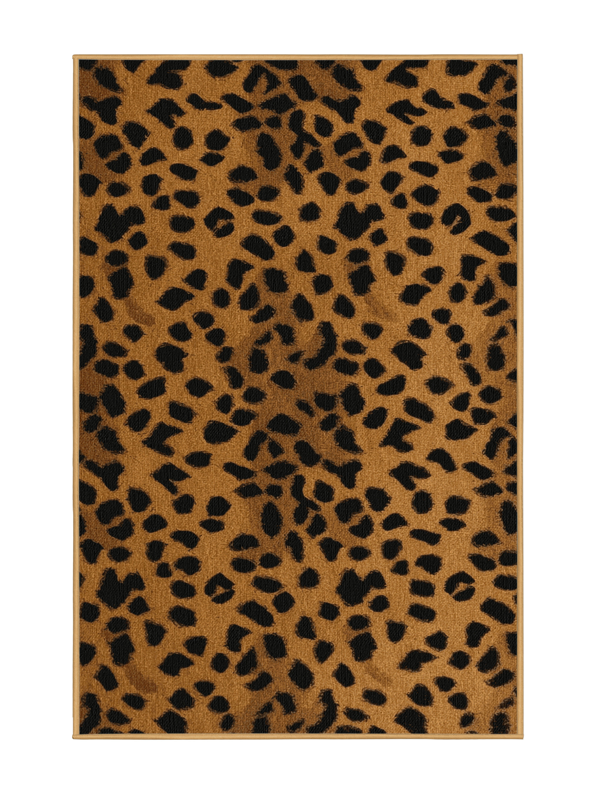 Rosdorf Park Washable Cheetahs Big Cats Area Rug | Wayfair