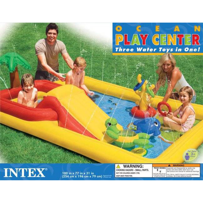 Intex Ocean Island Play Center Toys & Inflatables & Reviews | Wayfair