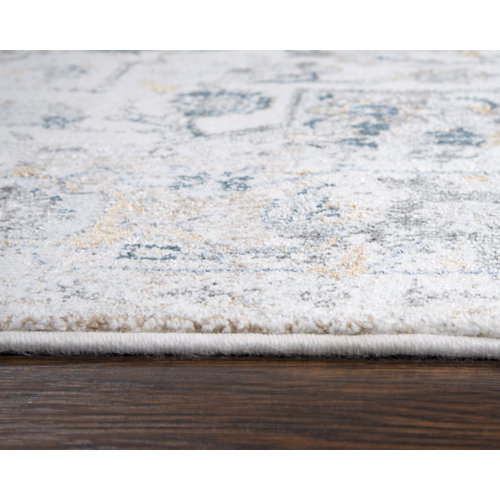 Bungalow Rose Shockey Floral Rug | Wayfair