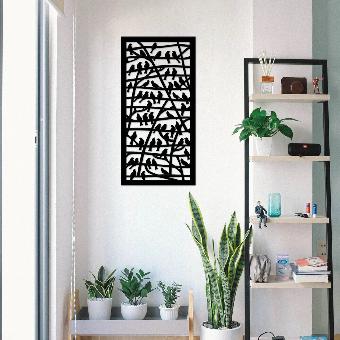 Lark Manor™ Birds Metal Wall Art, Metal Signs, Metal Wall Sign, Metal ...