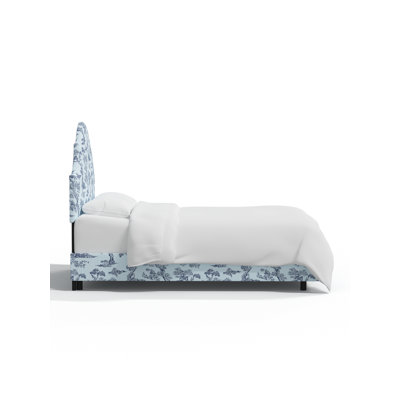 Red from Scalamandre Crafted by Cloth & Company Geneva Bed in Pattern ...