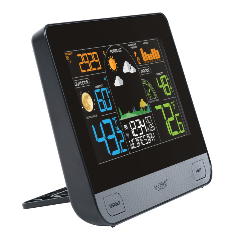 La Crosse Technology Wireless Weather Station with Atomic Time ...
