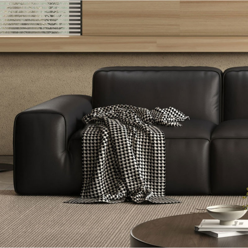 Danbenla design Black Square Sofa | Wayfair