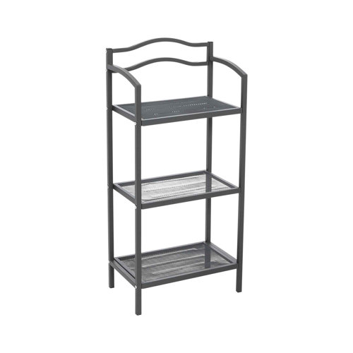 Winston Porter Tarbes Metal Freestanding Bathroom Shelves & Reviews ...