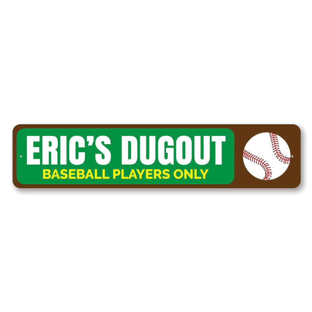 Lizton Sign Shop, Inc Baseball Dugout Sign - 4" X 18" - Wayfair Canada