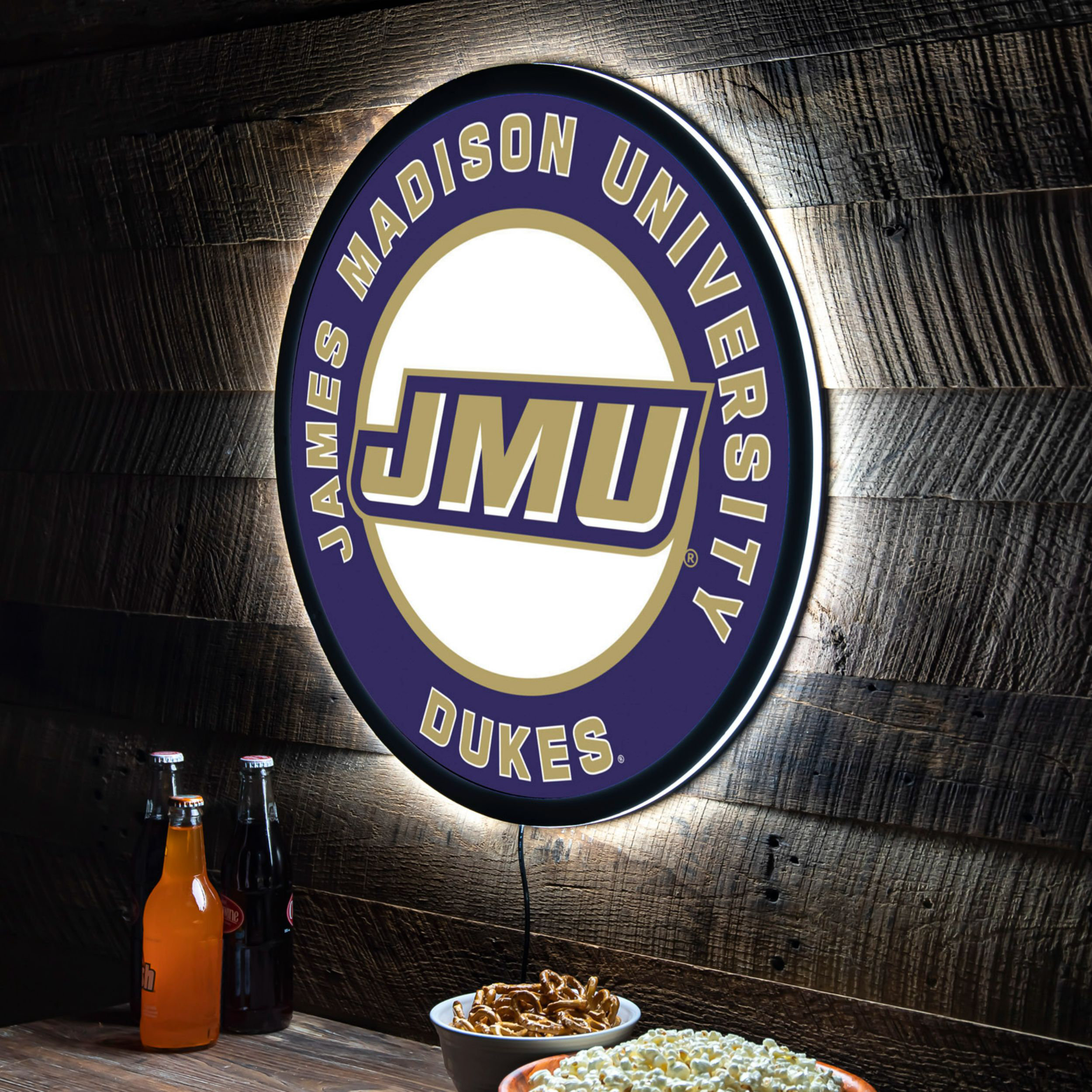 Evergreen Enterprises, Inc NCAA LED Round Lighted Wall Sign | Wayfair