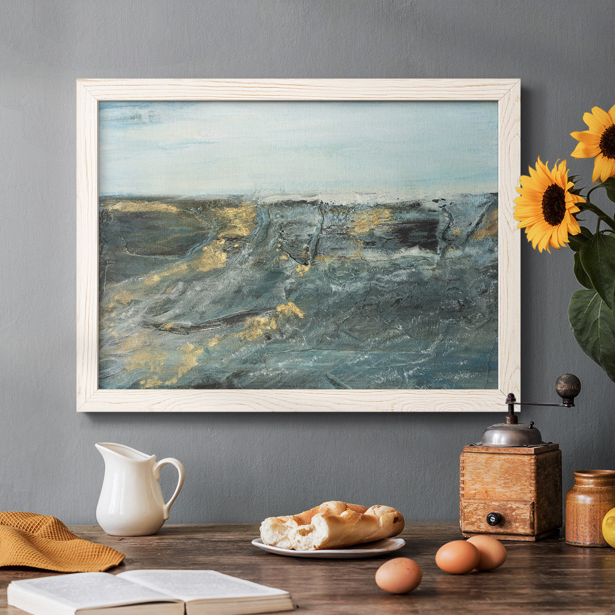 Wexford Home Flow of Love in Ocean I - Single Picture Frame Print on ...