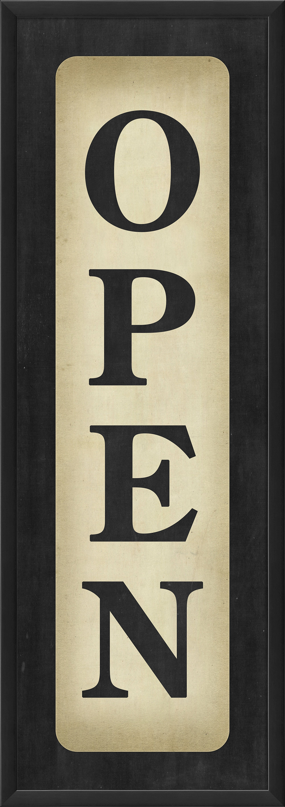 The Artwork Factory Open Framed Textual Art - Wayfair Canada