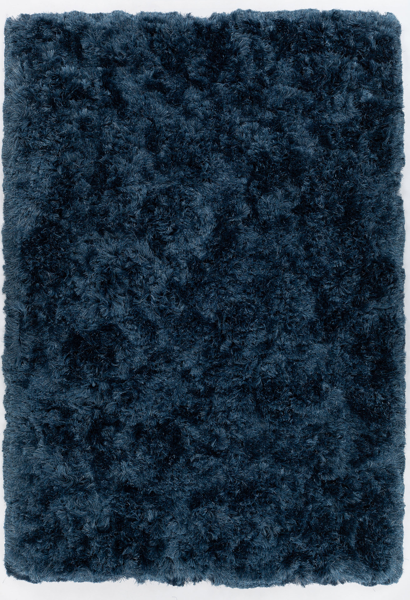 Wrought Studio Iola Handmade Performance Blue Rug | Wayfair