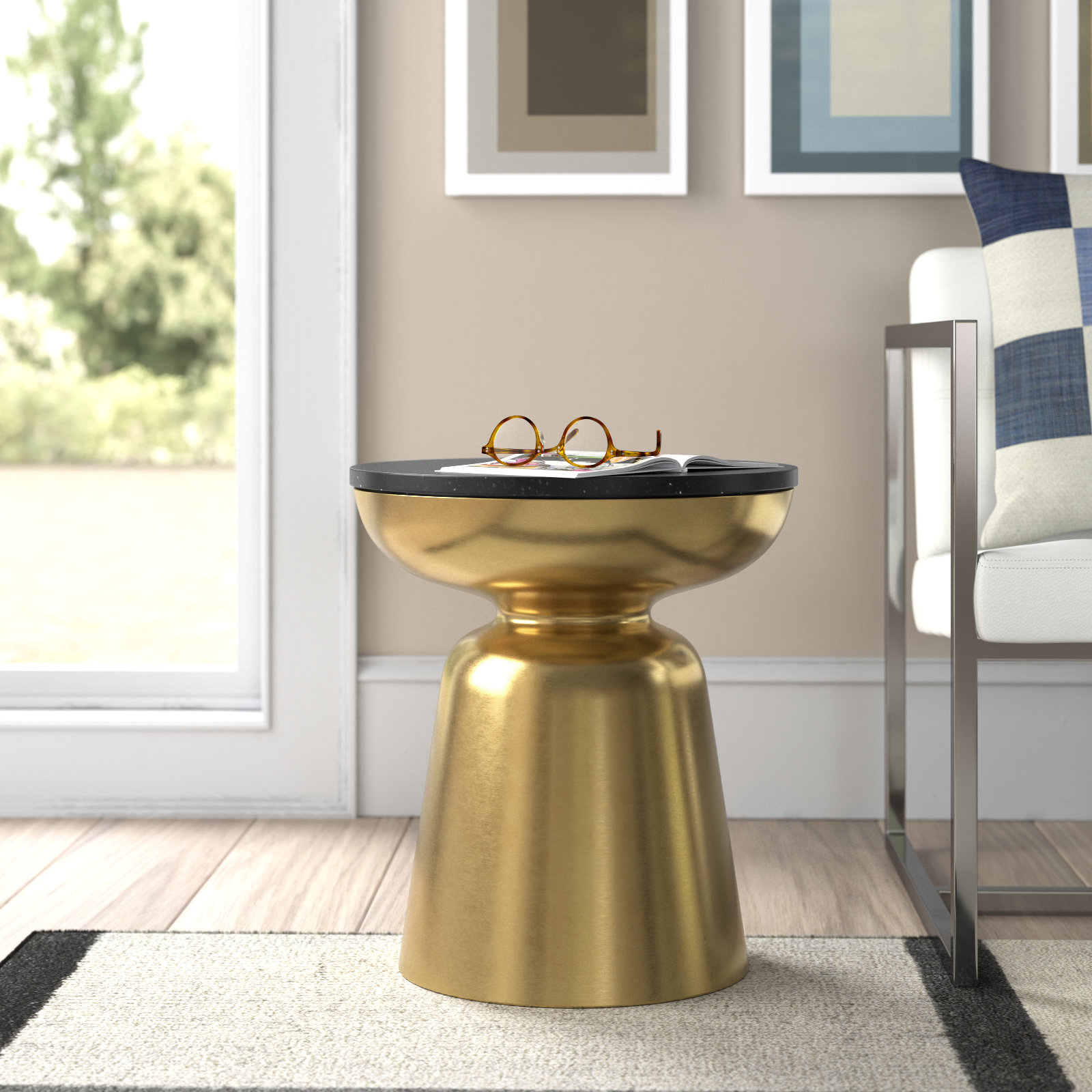 Willa Arlo™ Interiors Sandoval End Table & Reviews | Wayfair