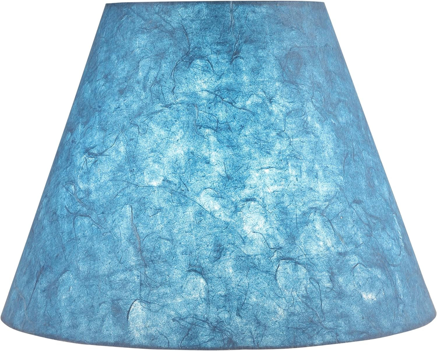 Ebern Designs #32641 Empire Shape Spider Lamp Shade/Pigeon Blue Washi ...