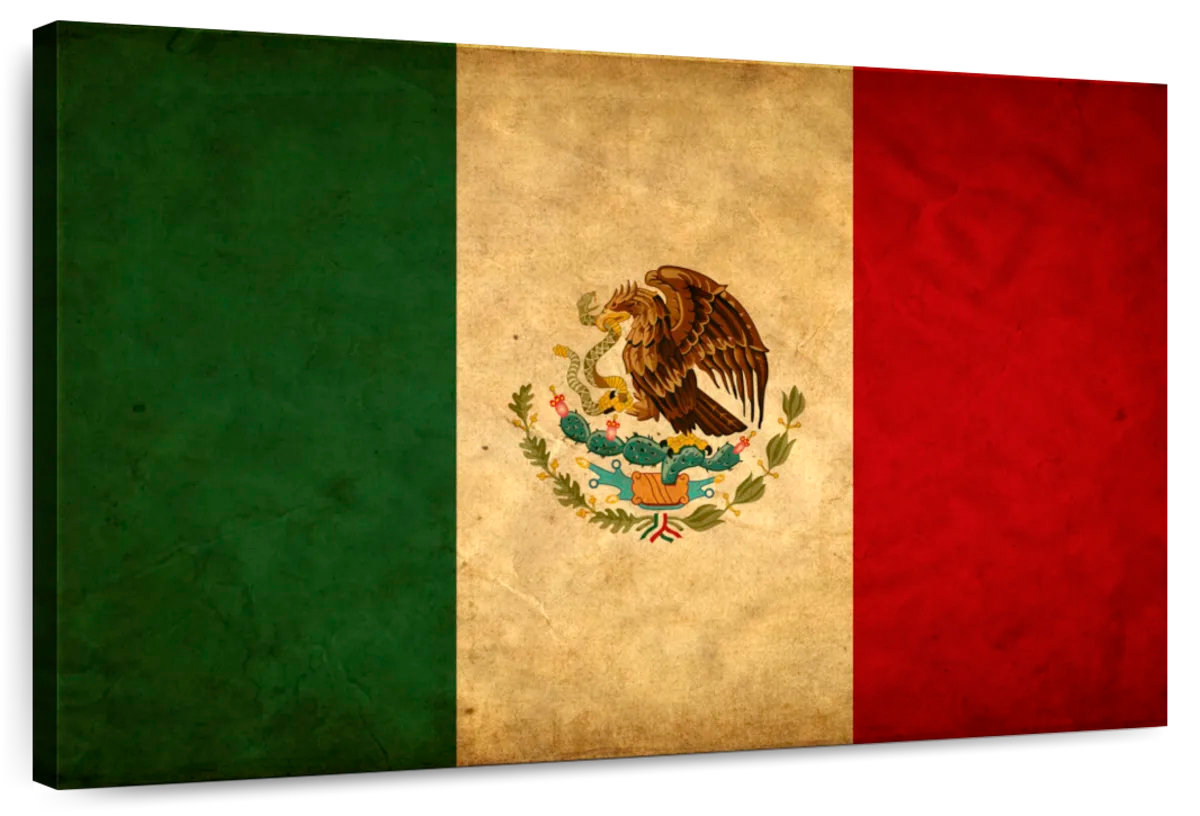 Ebern Designs Borges Mexican Flag | Wayfair