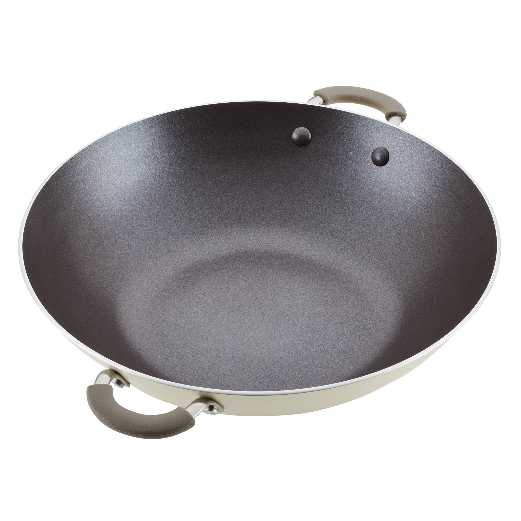 Rachael Ray Cook & Create Nonstick Wok With Side Handles, 14 Inch ...