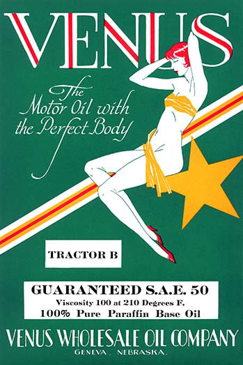 Buyenlarge Venus Motor Oil - Advertisement Print | Wayfair