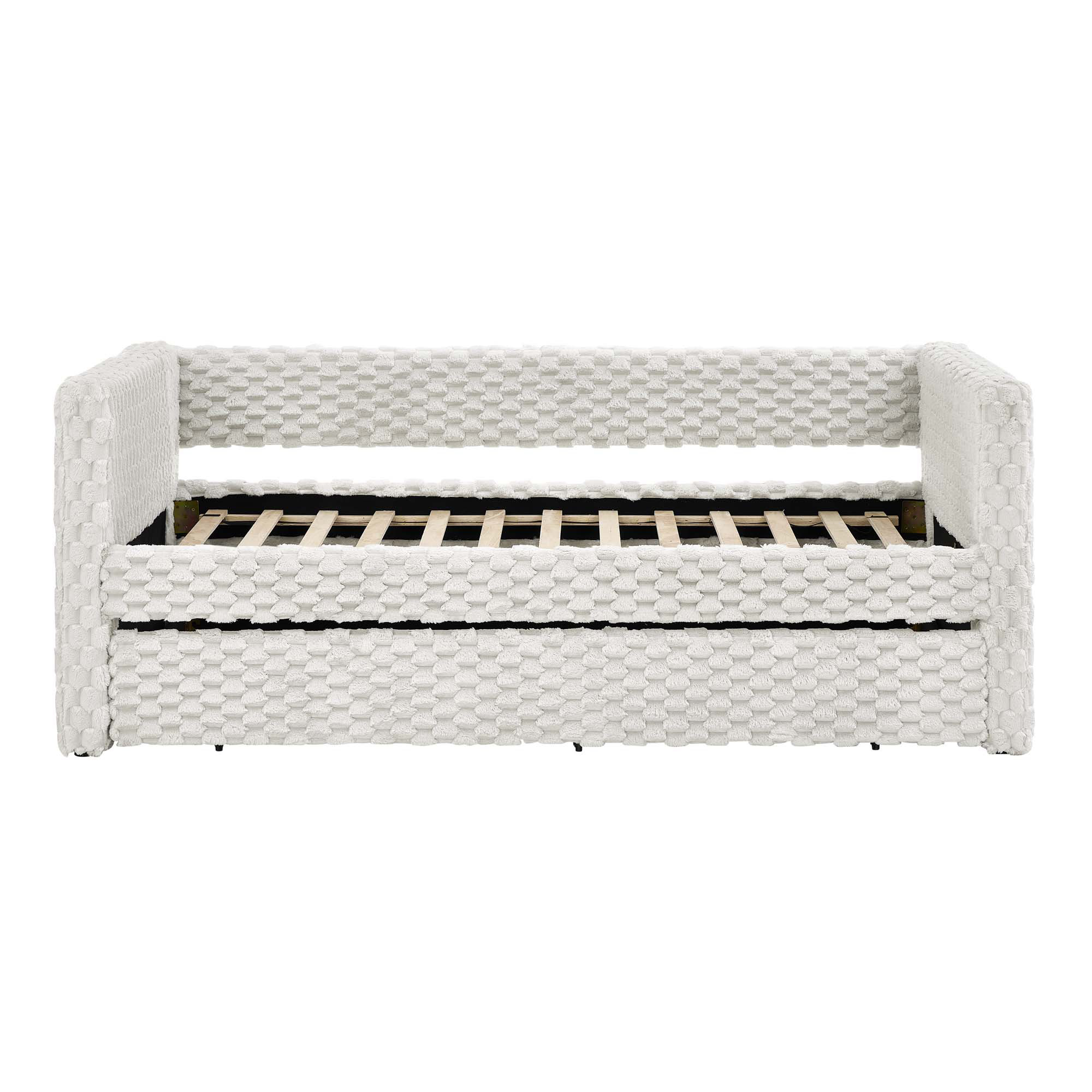 Mercer41 Upholstered Daybed with Pull out Trundle | Wayfair