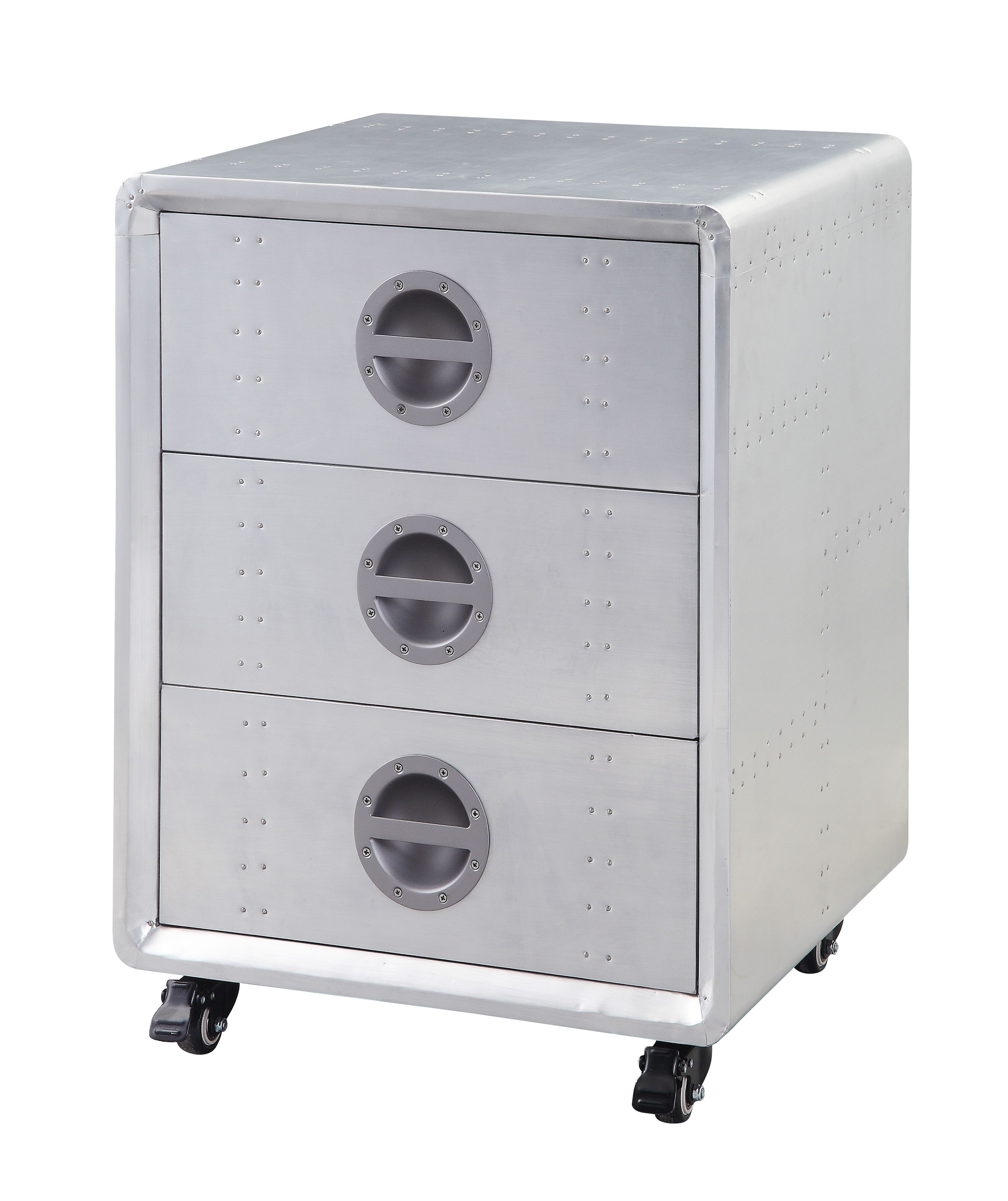 Plethoria Bailee Aluminum Lateral Filing Cabinet | Wayfair