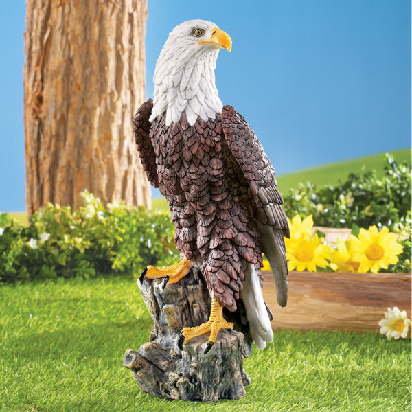 Millwood Pines Pedra Bird Animals Plastic Garden Statue & Reviews | Wayfair