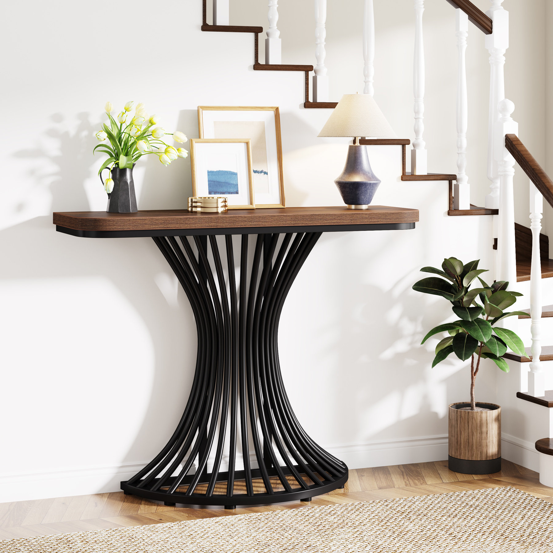 17 Stories Console Reizel 39,37 po et Commentaires - Wayfair Canada