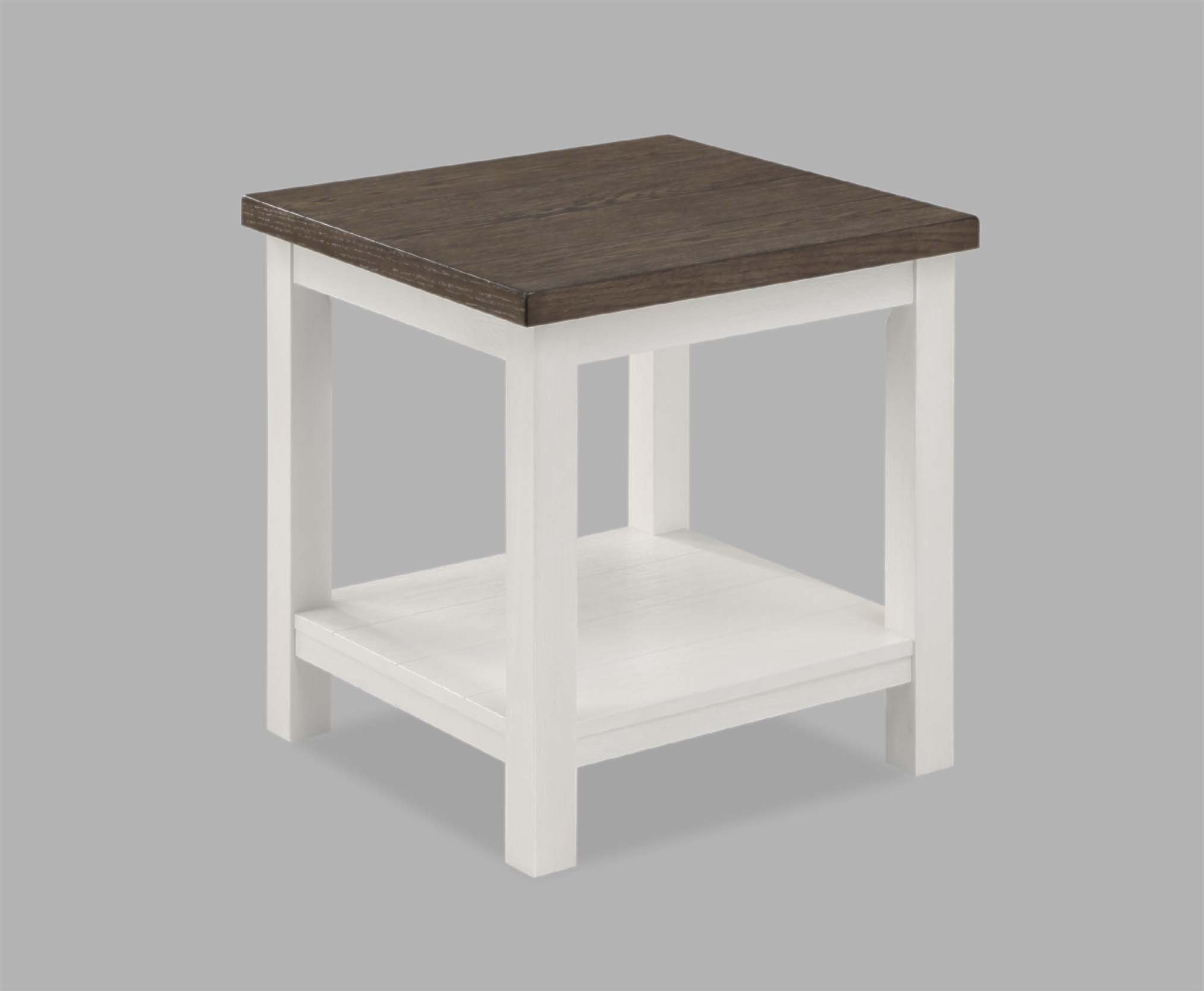 Ophelia & Co. Charming Farmhouse Style End Table with Rectangular Top ...