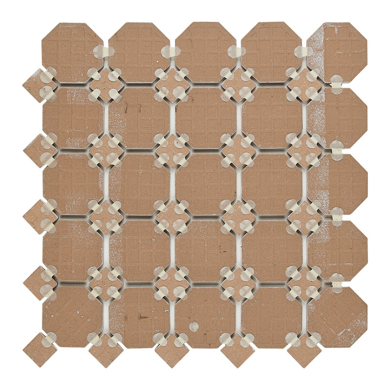 Daltile Rhetoric 2" x 2" Porcelain Octagon and Dot Tile | Wayfair