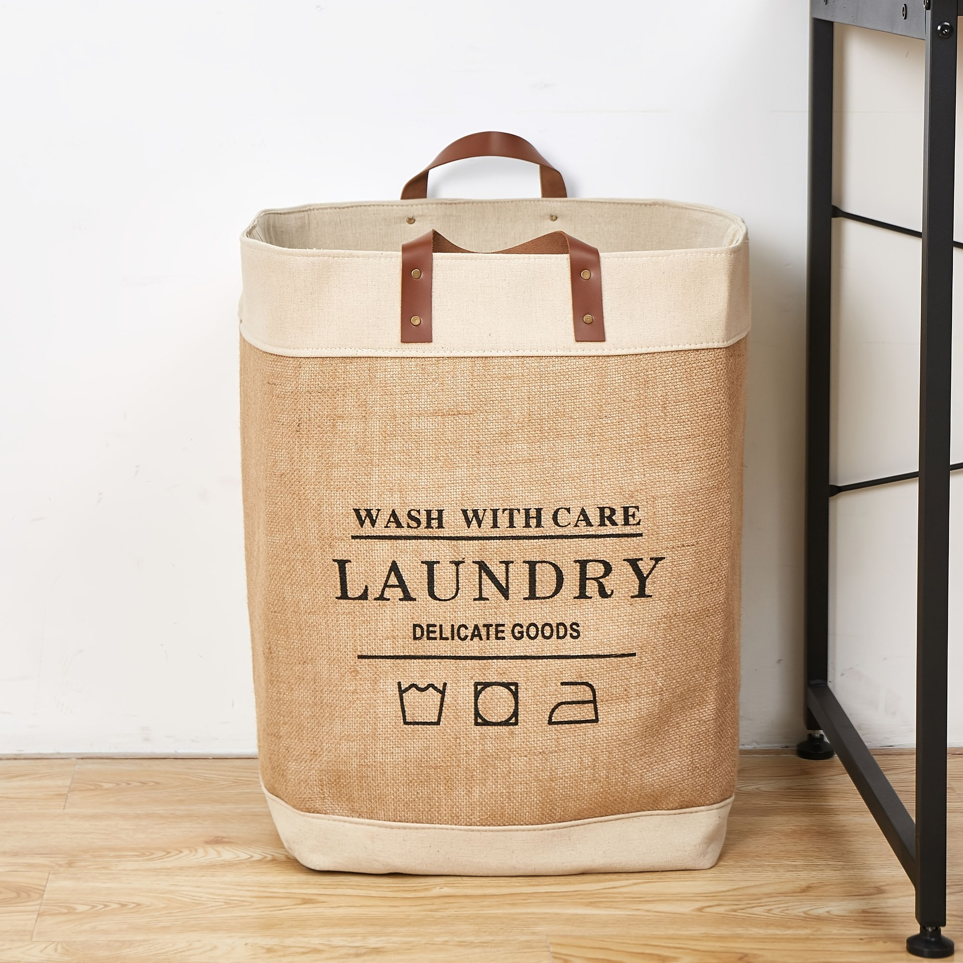 Trinx Fabric Laundry Basket with Handles - Wayfair Canada