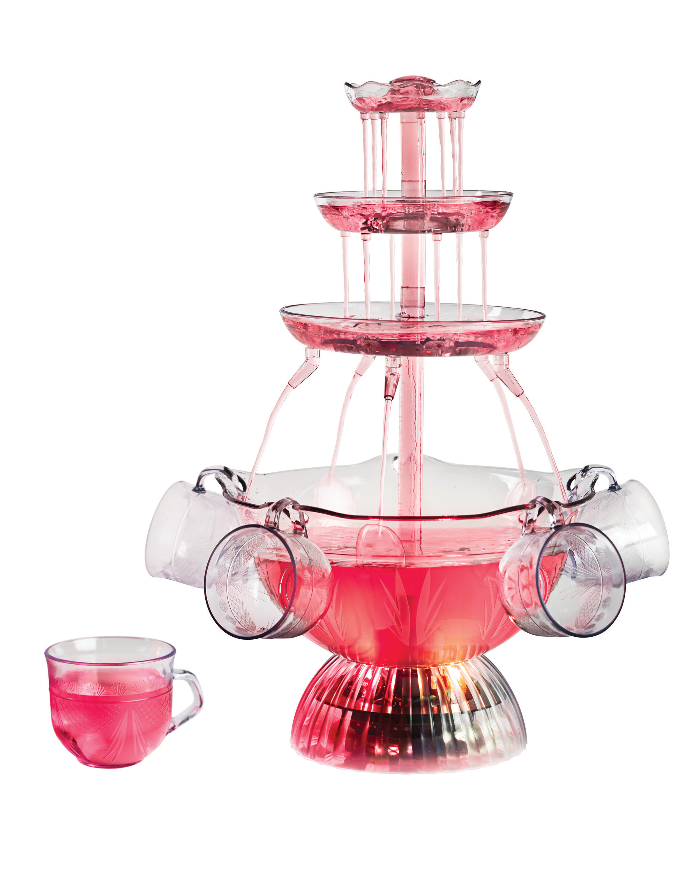 Nostalgia Lighted Party Fountain & Reviews | Wayfair