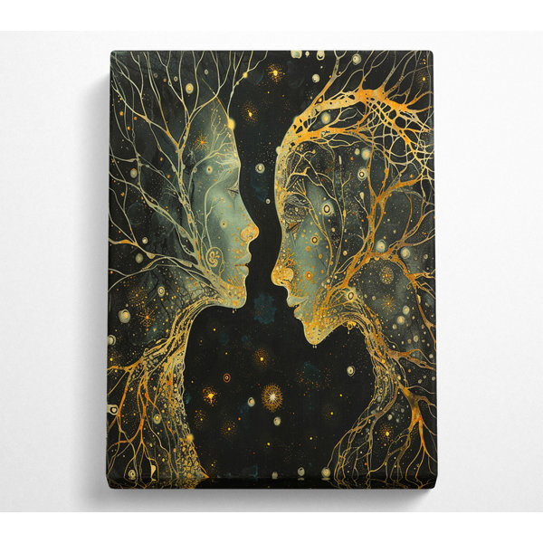 Bright Star Cosmic Beings - Single Picture Frame Art Prints on Canvas ...