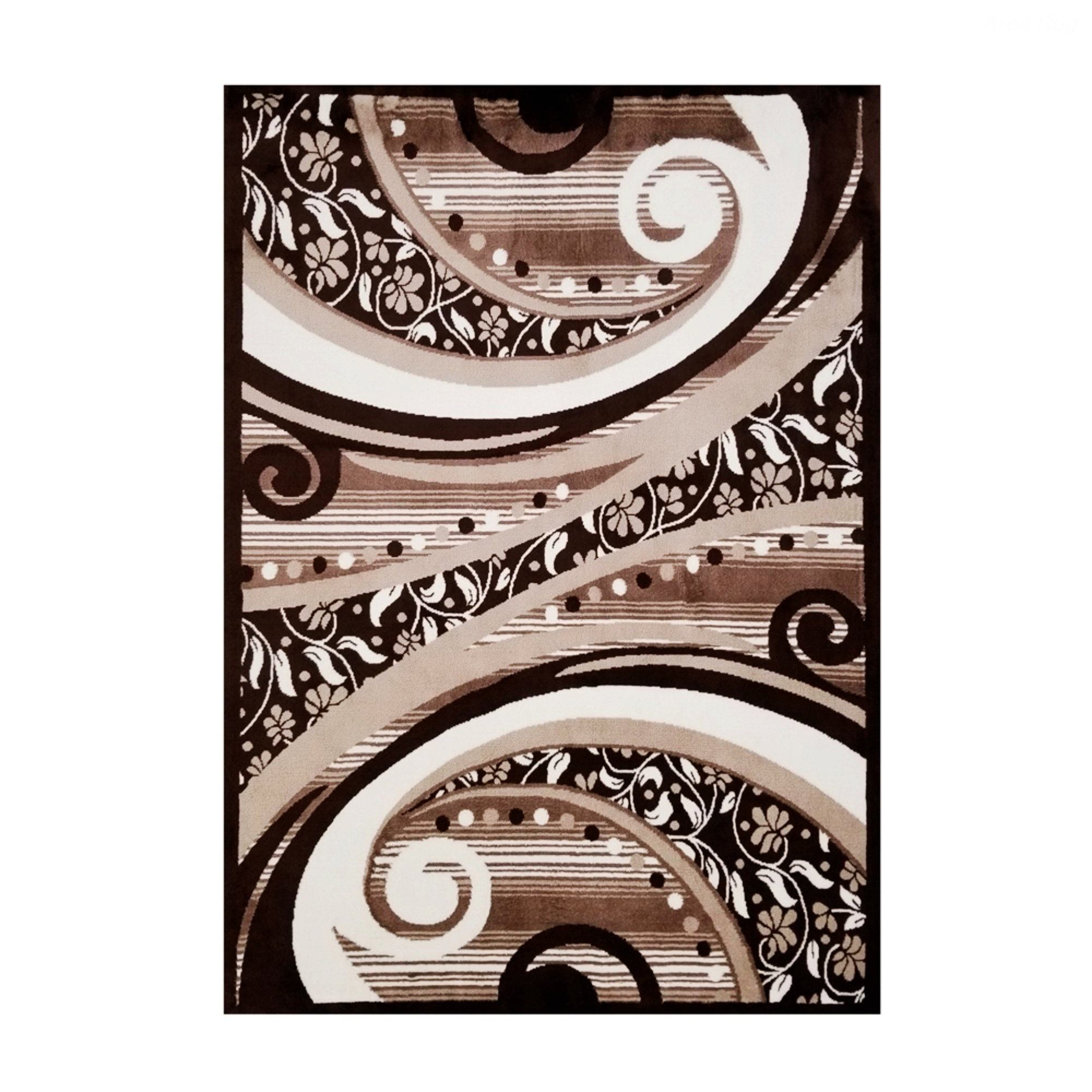 Alcott Hill® Elegant Area Rug, Indoor Area Rug, Living Room Rectangle ...