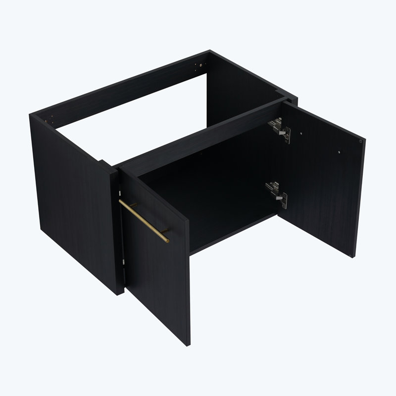 Mercer41 Olgen 29.5'' Single Bathroom Vanity with Resin Top | Wayfair