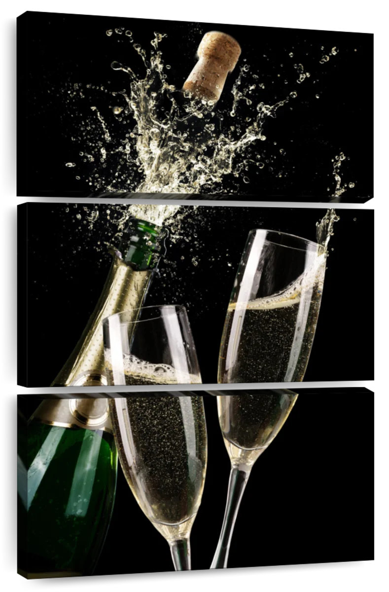 Ebern Designs Yarlin Champagne Popping Celebration | Wayfair