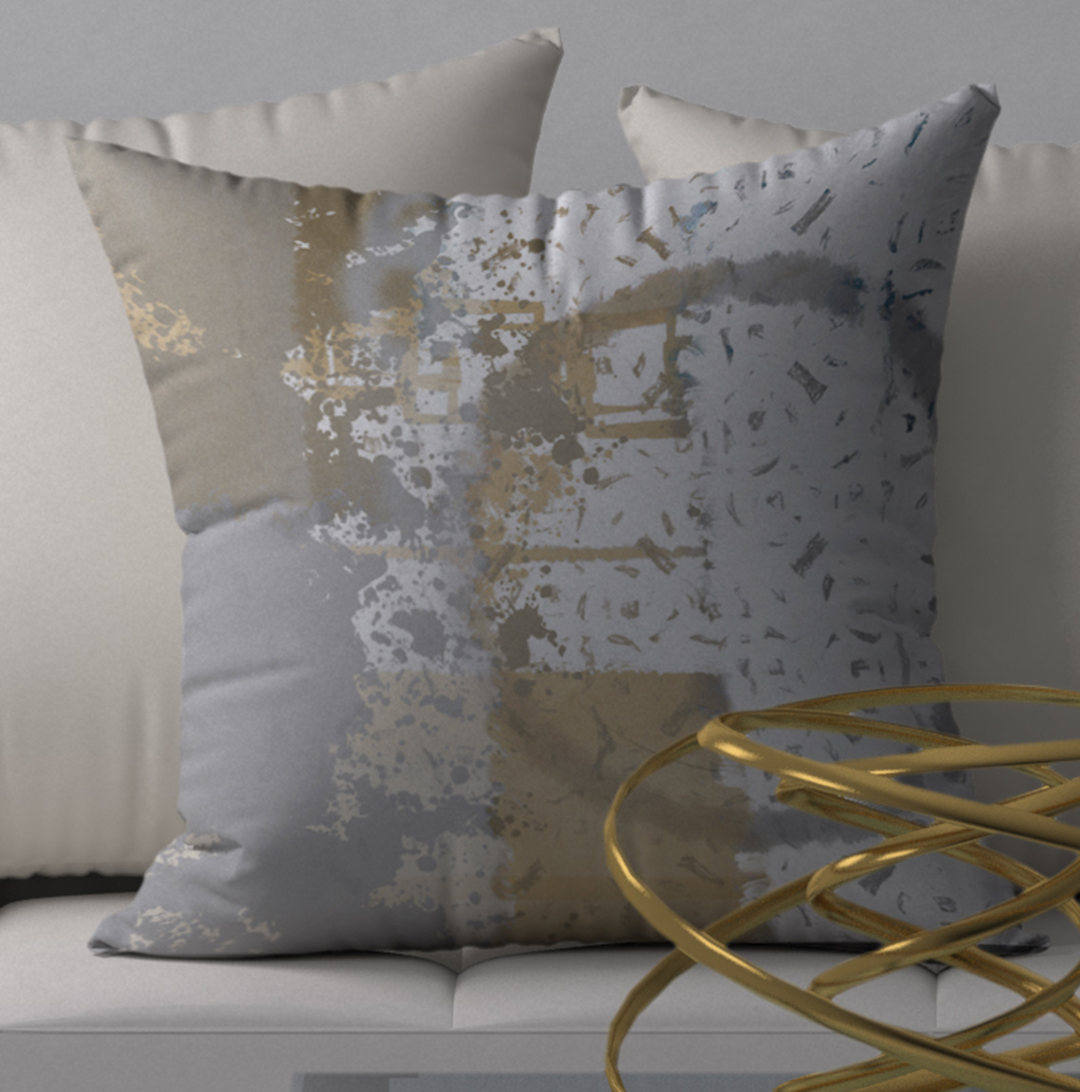 LeRoi Products Lucky Singular Square Pillow Cover & Insert | Wayfair