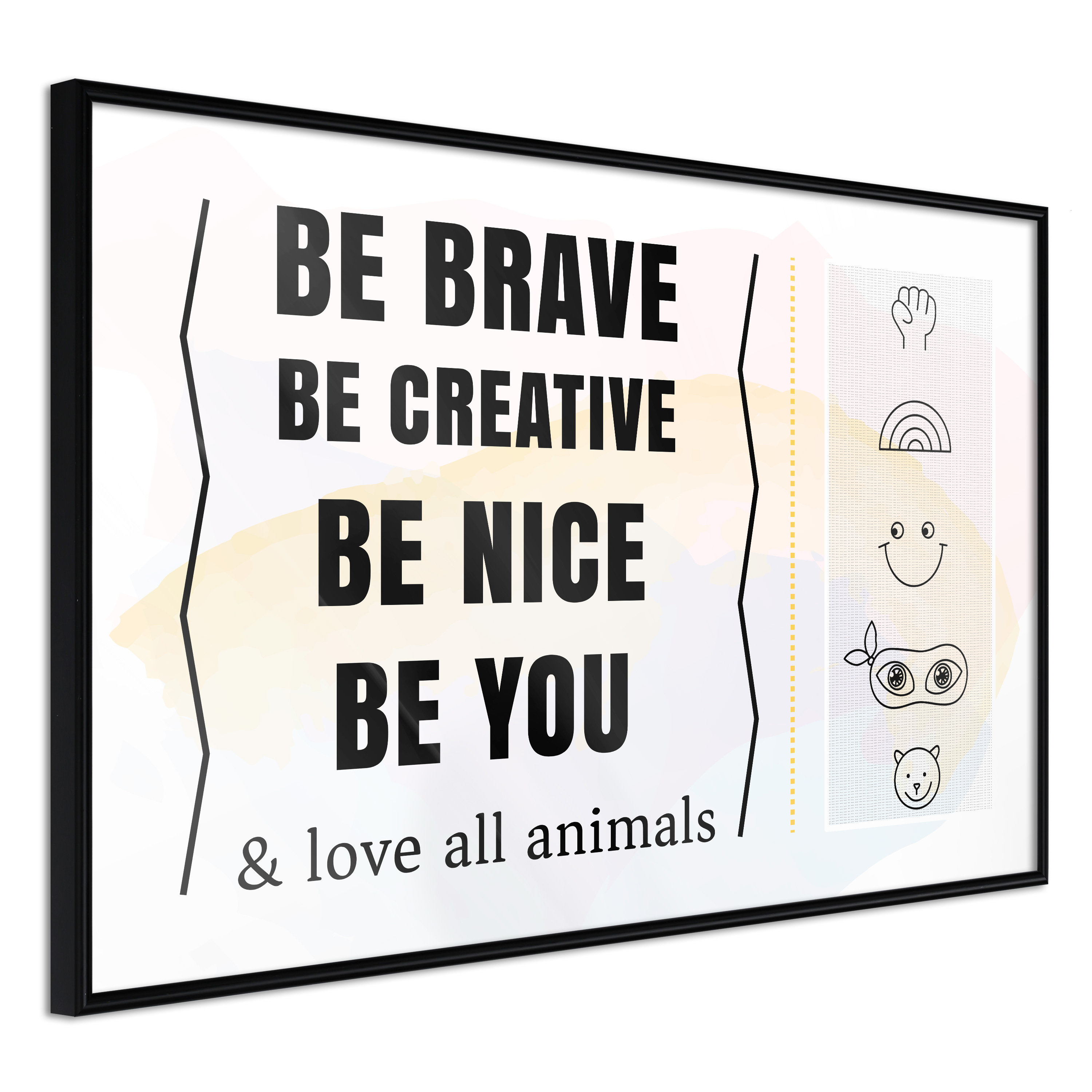 Happy Larry Poster - Life Values | Wayfair.ie