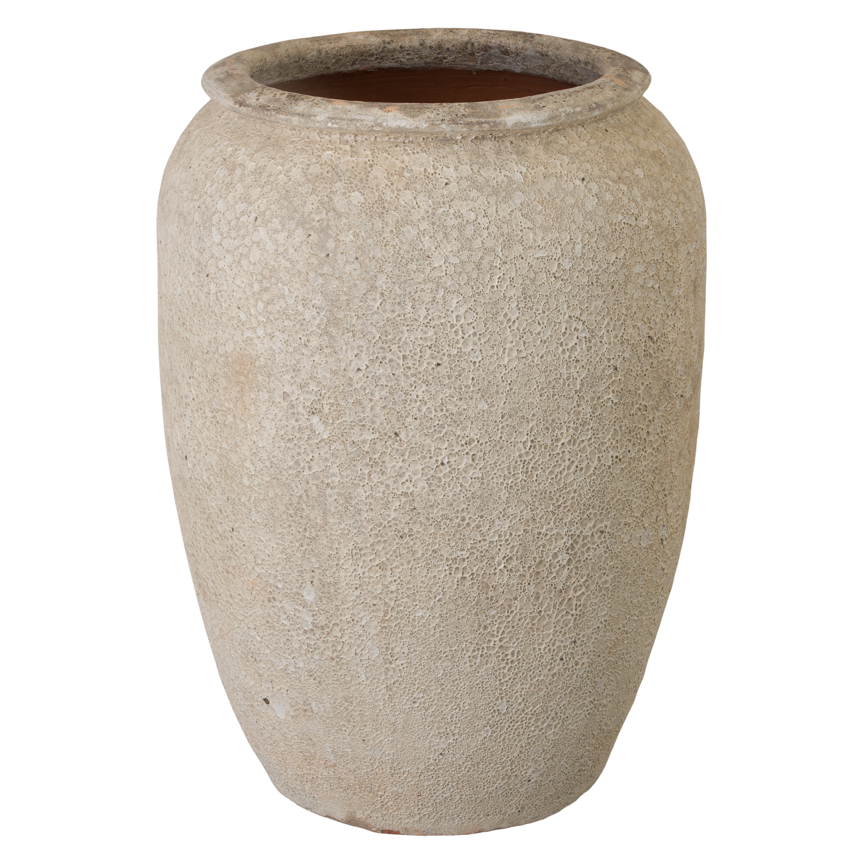 Emissary Home and Garden 38 in. Round Reef Ceramic Jar | Wayfair
