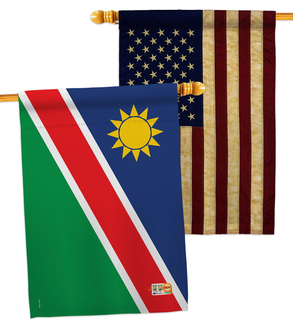 Breeze Decor Double Sided 40'' H x 28'' W Polyester House Flag | Wayfair