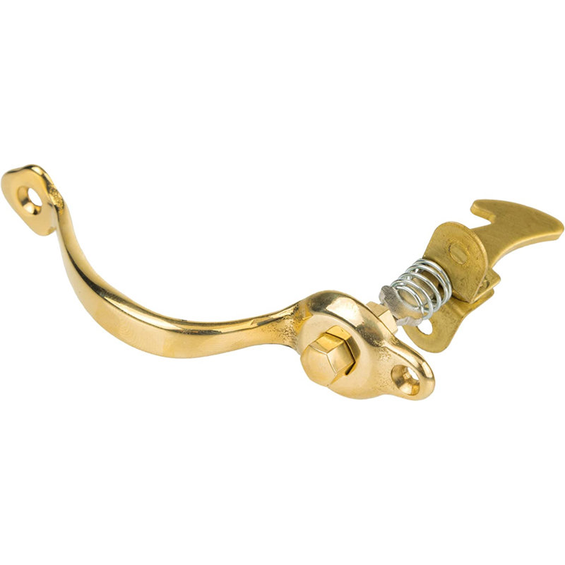UNIQANTIQ HARDWARE SUPPLY Solid Brass Cabinet Door Pull with Push ...