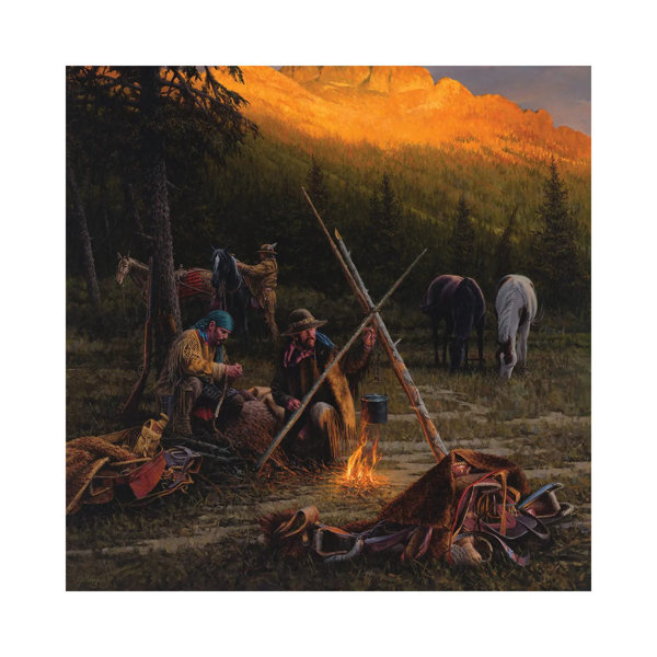 ClassicLiving Last Light by Joe Velazquez - Wrapped Canvas Painting ...